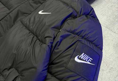 Мужская зимняя удлинённая куртка Nike 48-56