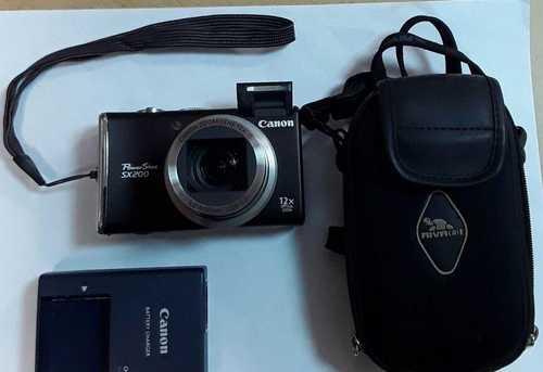 Компактный фотоаппарат Canon powershot SX200 IS