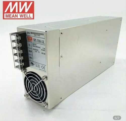 SP-750-12 mean well блок питания 750W, 12V