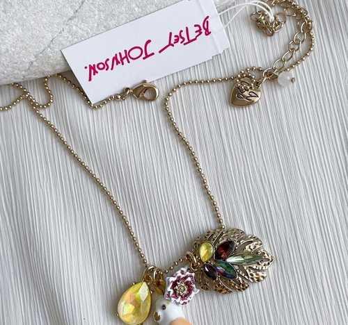 Новое колье Betsey Johnson джунгли оригинал
