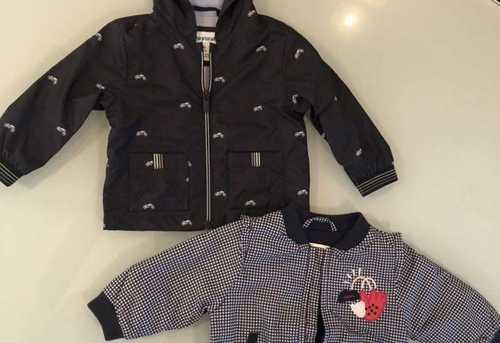 Ветровка 74 новая petit bateau, mayoral, dram