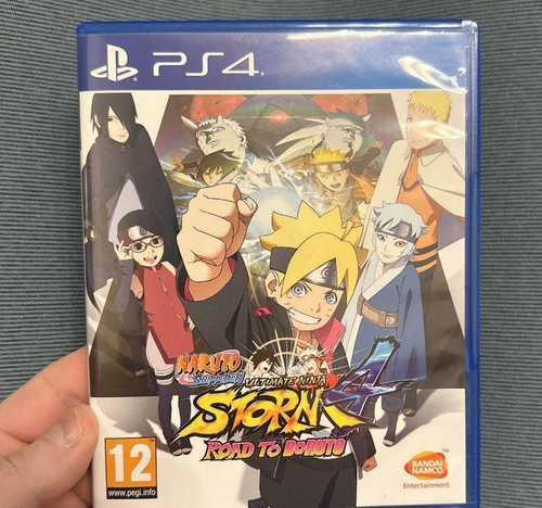 Naruto shippuden 4 road to boruto ps4 диск