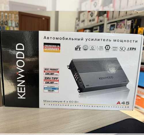 Усилитель kenwood 4/60w 2/90w мощности