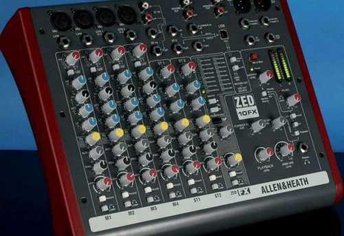 Микшерный пульт allen heath ZED 10FX