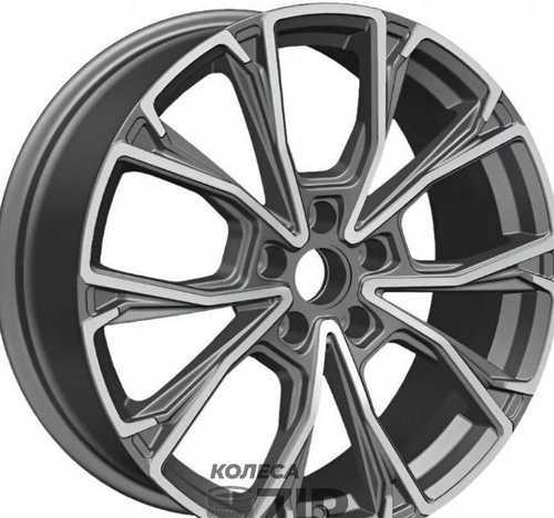 Khomen KHW 1907 7.5x19 5*108 ET46 DIA63.3 Gray-FP