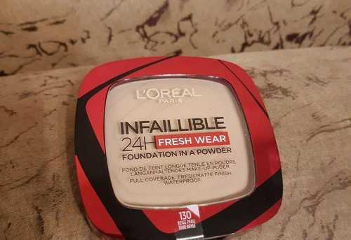 Новая пудра L'oreal Infaillible 130