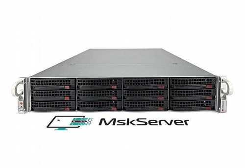 Сервер Supermicro 6028R-E1CR12T 2x E5-2650v4 512Gb