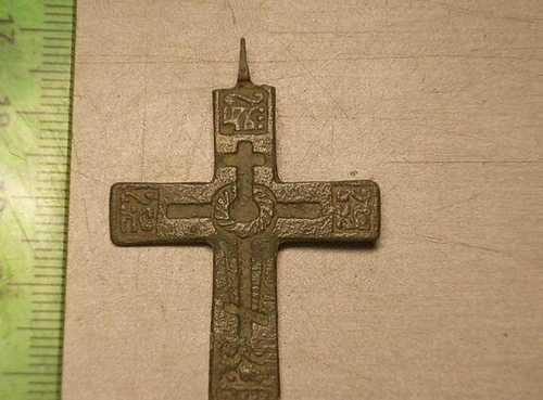 Крест нательный Интересный Оригинал 18 век
