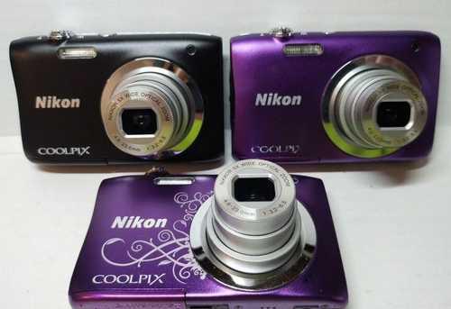 Nikon Coolpix a100 Violet & Black