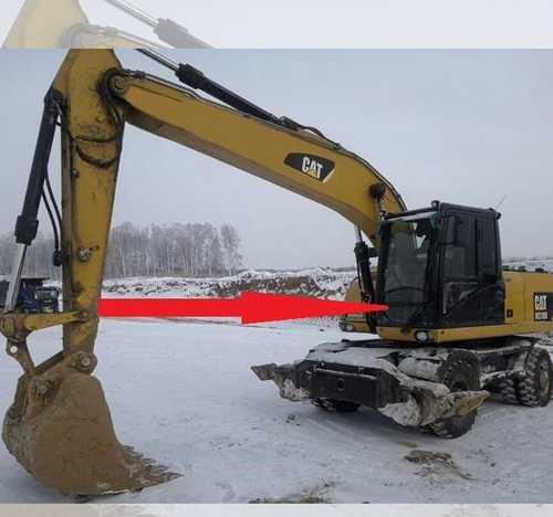 Caterpillar 320 Стекло лобовое нижнее полукруг