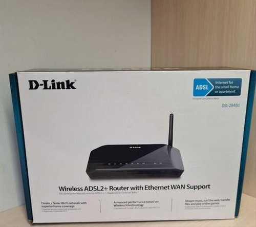 Wi-Fi роутер D-Link n150 adsl2+ Modem router