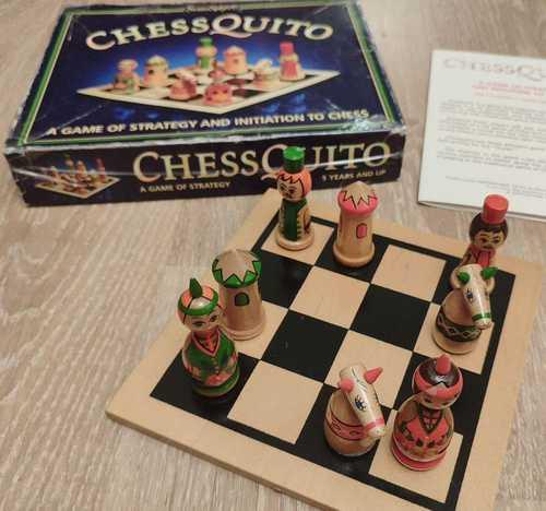 Шахматы Chessquito детская настольная игра