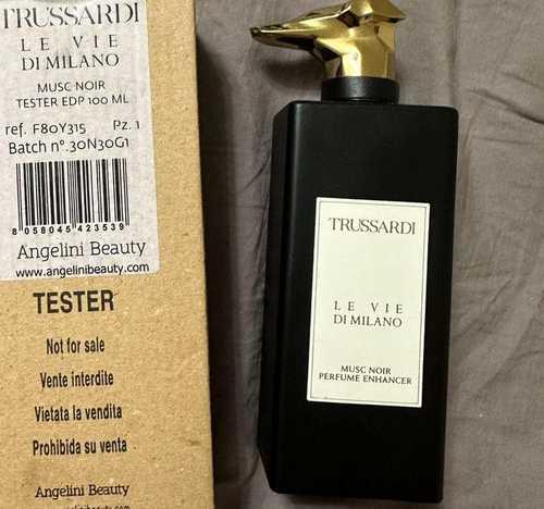 Тестер Trussardi Le Vie De Milano "Musc Noir"