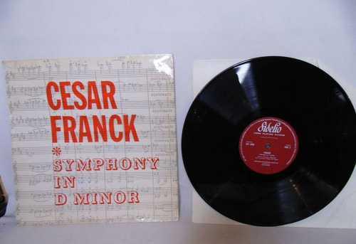 Пластинка (LP) из Англии.Cesar Franck 1962 г.105