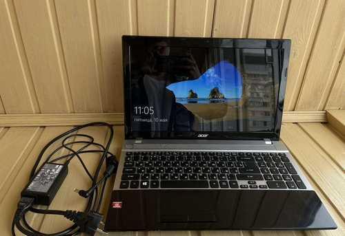 15.6" Acer Aspire V3-551, 500 ГБ, A6-4400M, RAM 4 ГБ, Radeon HD 7520G