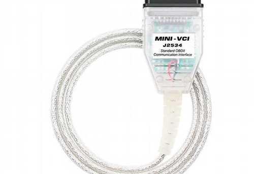 Диагностический кабель mini vci J2534 для Toyota T