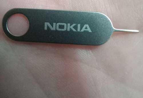 Скрепка от Nokia 6