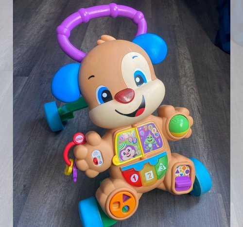 Ходунки каталка fisher price «Учёный щенок»