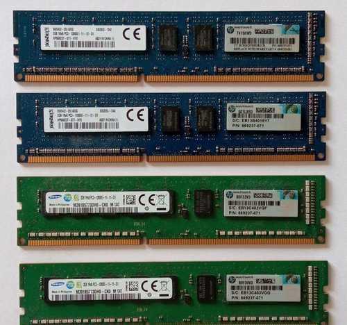 Серверная оперативная память DDR-III 8Gb (4x2Gb)