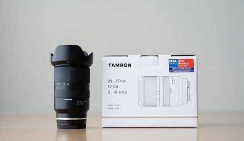 Tamron 28 75mm f 2.8 Sony EF