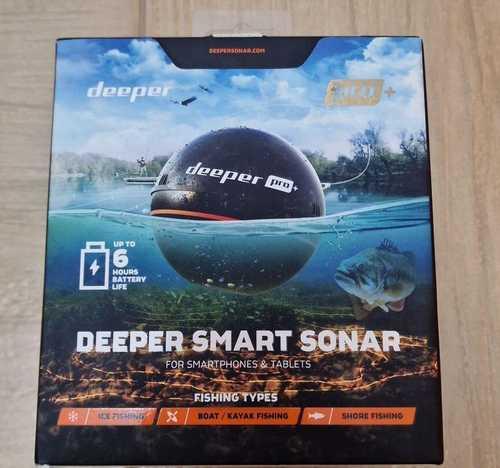 Беспроводной эхолот Deeper Sonar Pro  (новый)