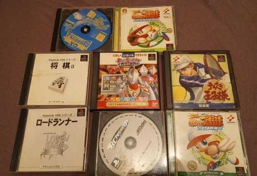 Комплект игр playstation 1 Япония