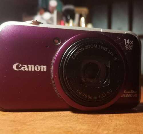 Canon powershot sx220 hs