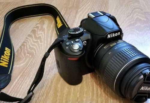 Зеркальный фотоаппарат Nikon d3100 Vr kit