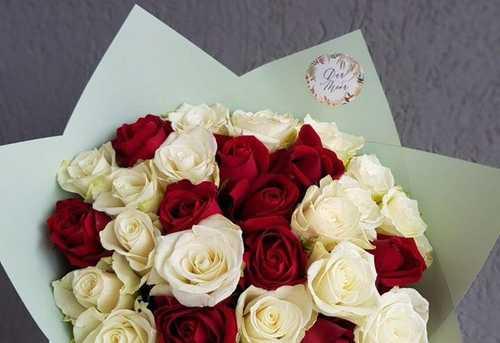 Букет из 25 роз Цветы букеты