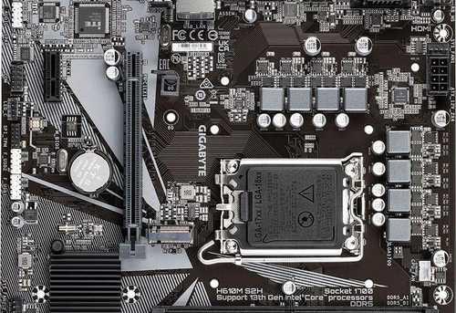 Материнская плата gigabyte H610M S2H, LGA 1700, In