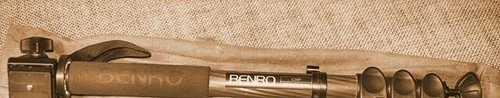 Карбоновый монопод Benro C38F + Benro DJ80
