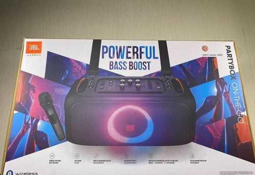 JBL Partybox On The GO с микрофоном