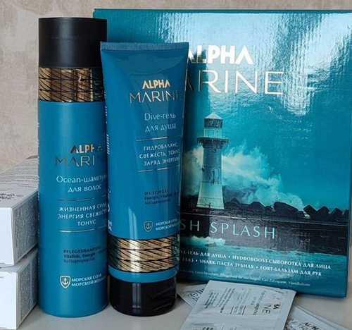 Набор alpha marine fresh splash