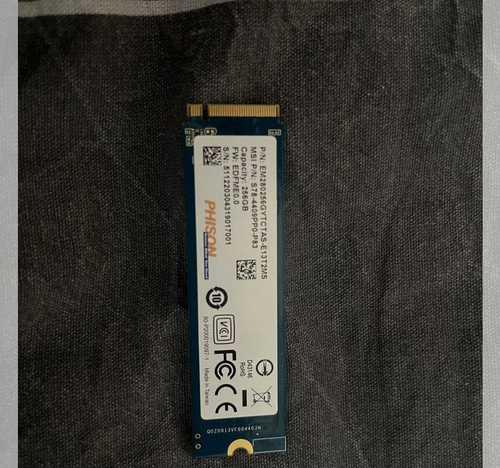 Накопитель Phison 256 Гб M.2 NVMe