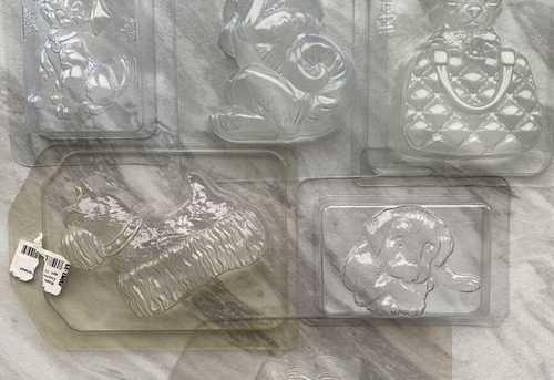 Пластиковые и силиконовые формы для мыла