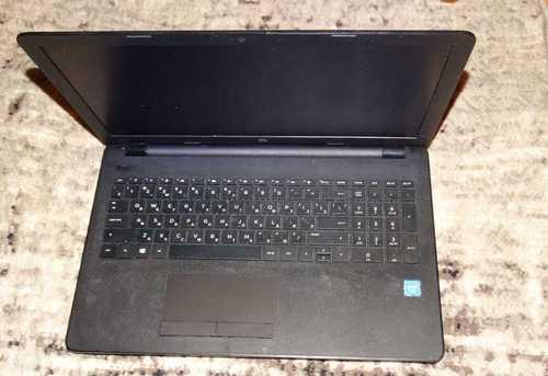 Ноутбук 15.6" HP 15-ra003ur, 128 ГБ, Celeron N3060, RAM 4 ГБ, Intel HD Graphics 400