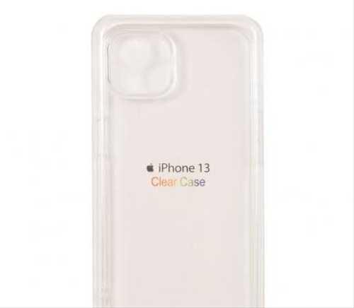 Чехол Clear Case для Apple iPhone 13 прозрачный си