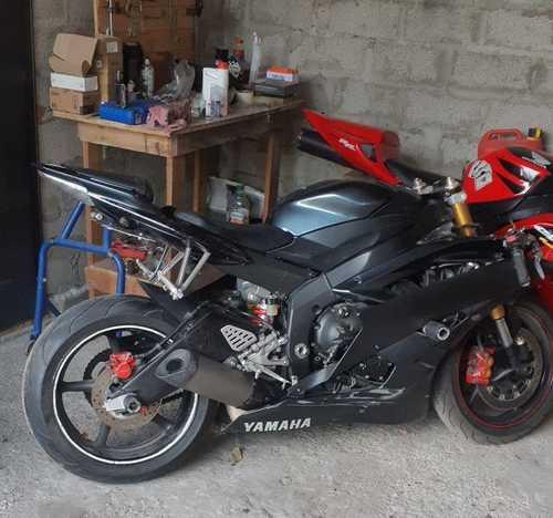 Yamaha r6 2007 в разбор