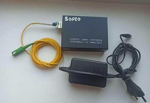 Медиа конвертер Sopto SPM-ET2-P53-20L