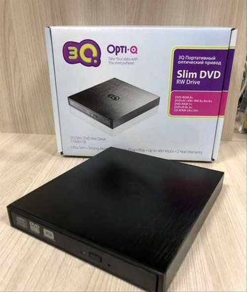 Привод DVD+/RW внешний 3Q, USB