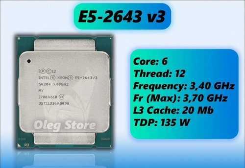 Процессор Xeon E5-2643 v3