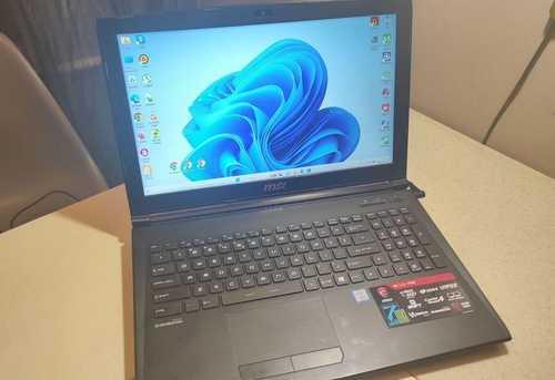 Игровой ноутбук MSI GL62M 7RD Corei7/GTX1050/SSD