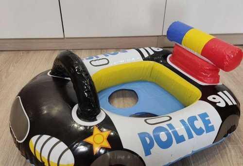 Надувной круг для малыша "Полицейская машина"