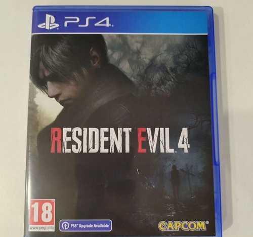 Resident evil 4 remake ps4 диск