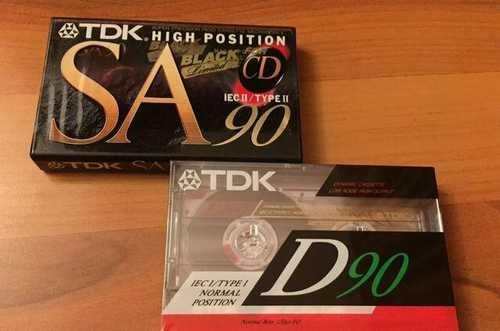 Новые запечатанные кассеты TDK