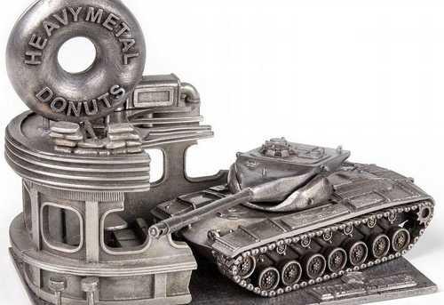 Диорама - танк T 57 Heavy Tank из металла 1:72