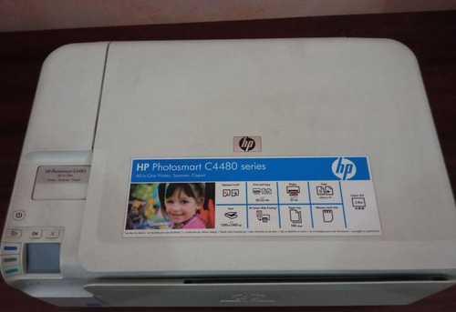 Принтер струйный HP Photosmart C4480, цветн., A4