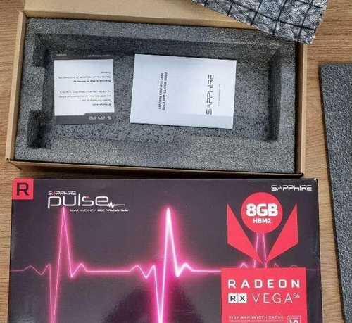 Видеокарта Sapphire pulse Radeon RX Vega 56 8 Gb