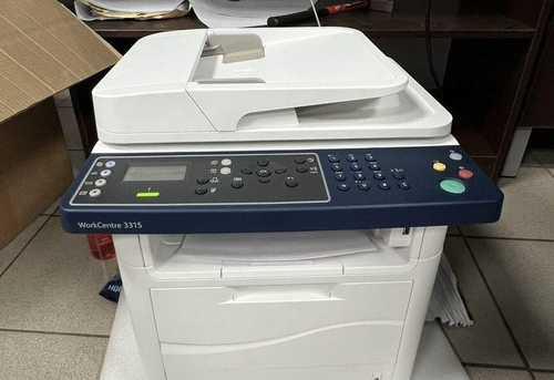 Мфу лазерное 3 в 1 (принтер сканер копир) Xerox