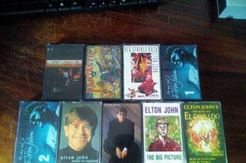 Фирменные PolyGram импортные кассеты Elton John